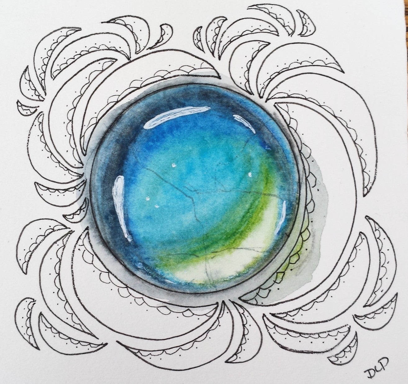 how to draw zen gems