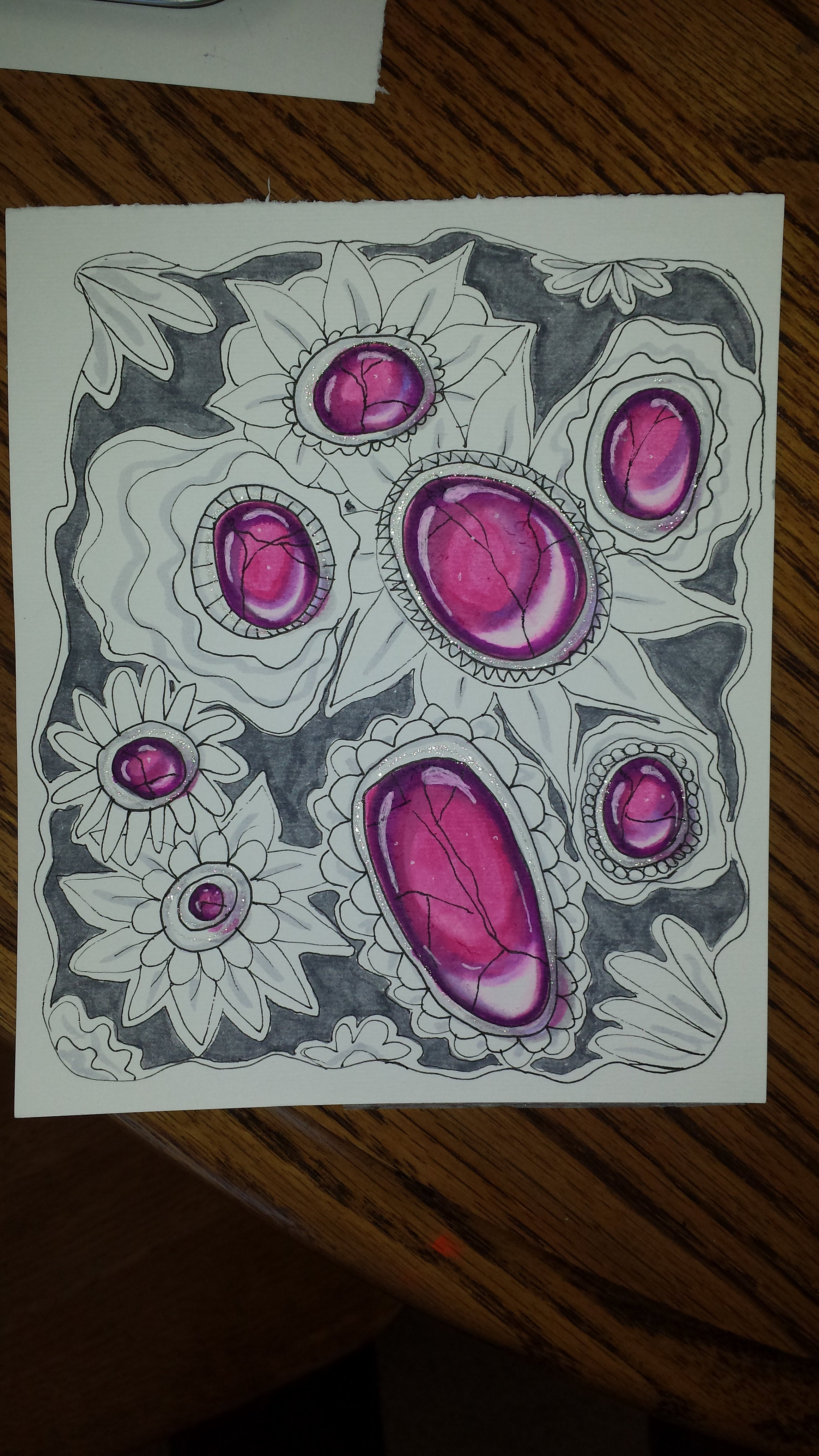 how to draw zen gems